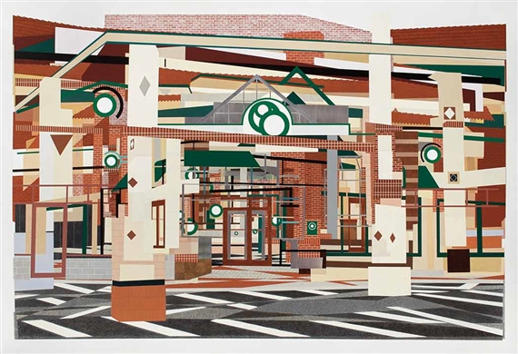 Benjamin Edwards | Starbucks, Seattle: Compression (1998) | MutualArt