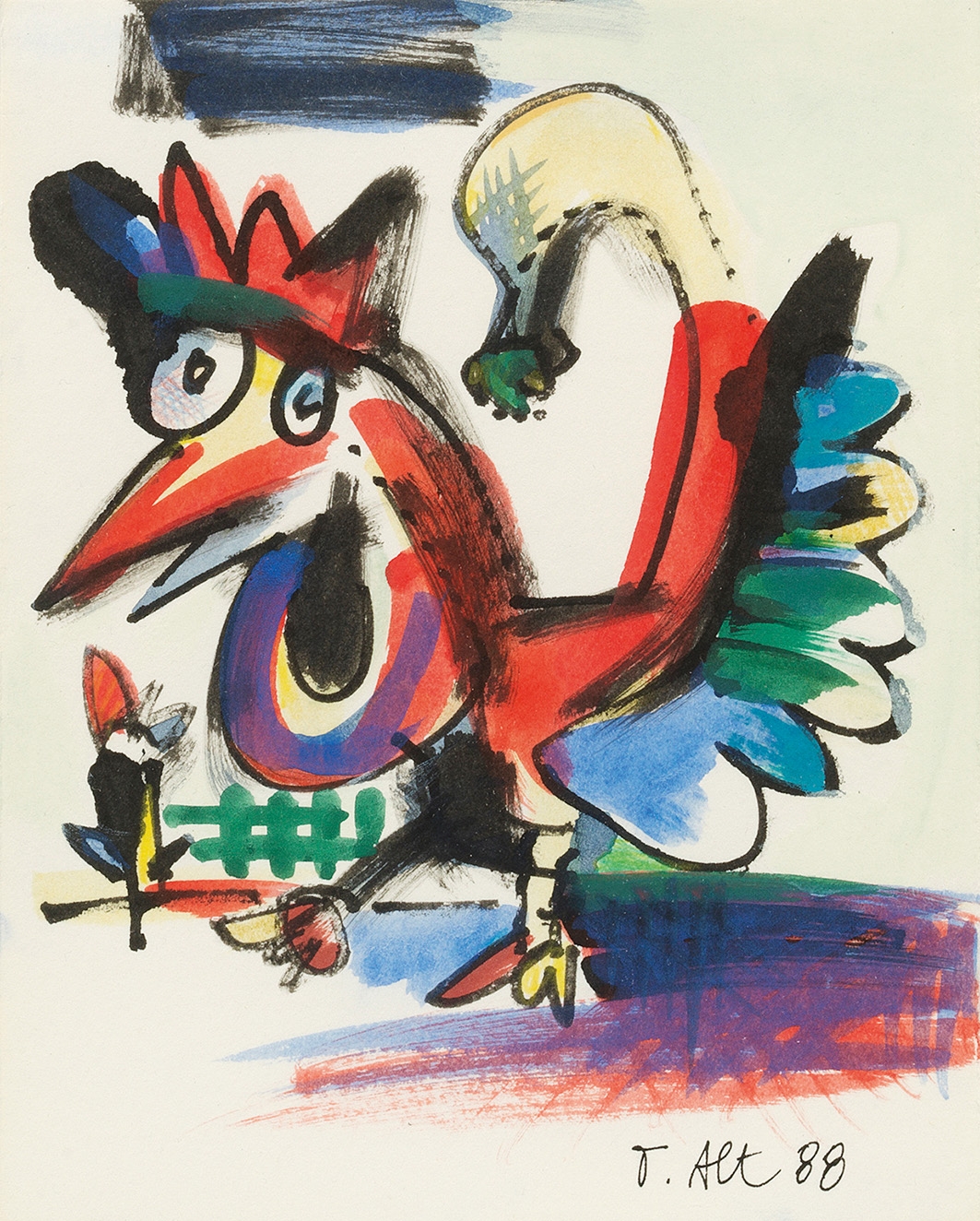 Otmar Alt | Hahn (1988) | MutualArt