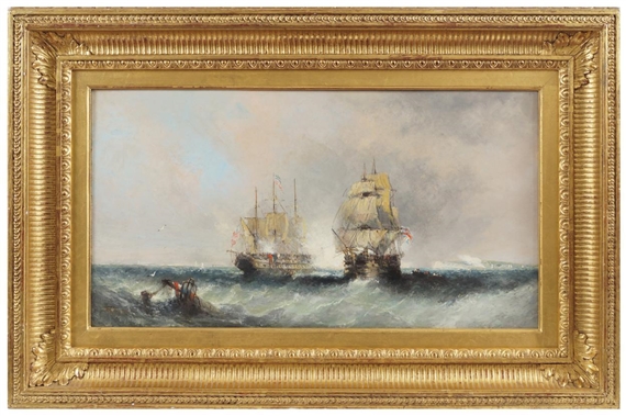William McAlpine | A naval engagement | MutualArt