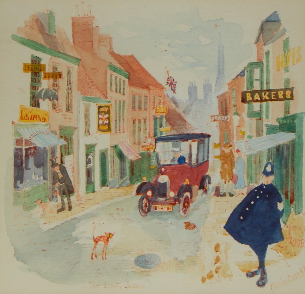 Colin Carr | The Strait, Lincoln (1982) | MutualArt