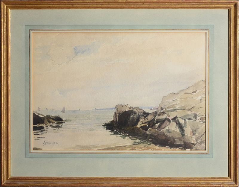 Alfred Thompson Bricher | Seascape | MutualArt