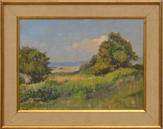 Frank W. Handlen | MAINE LANDSCAPE (Circa 1960) | MutualArt