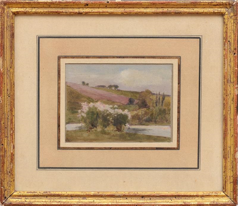 Barton Edward | MAUVE LANDSCAPE | MutualArt