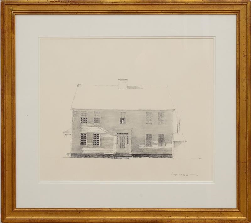 Doug Brega | COLONIAL HOUSE FAÇADE | MutualArt