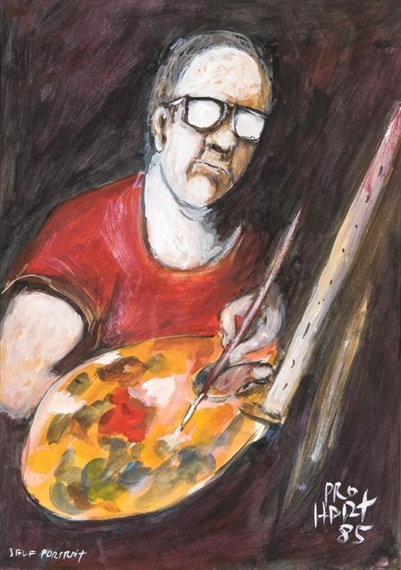 Kevin Charles Hart | Self Portrait (1985) | MutualArt