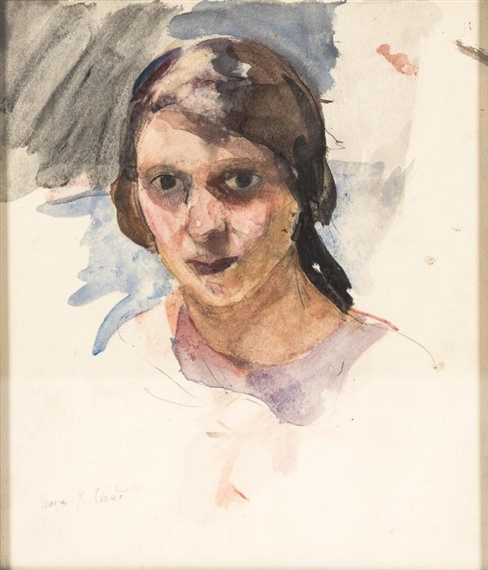 George Coates | Portrait of Dora Meeson | MutualArt