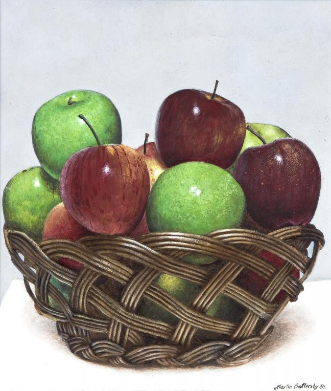 Martin Battersby | Basket of Apples (1981) | MutualArt