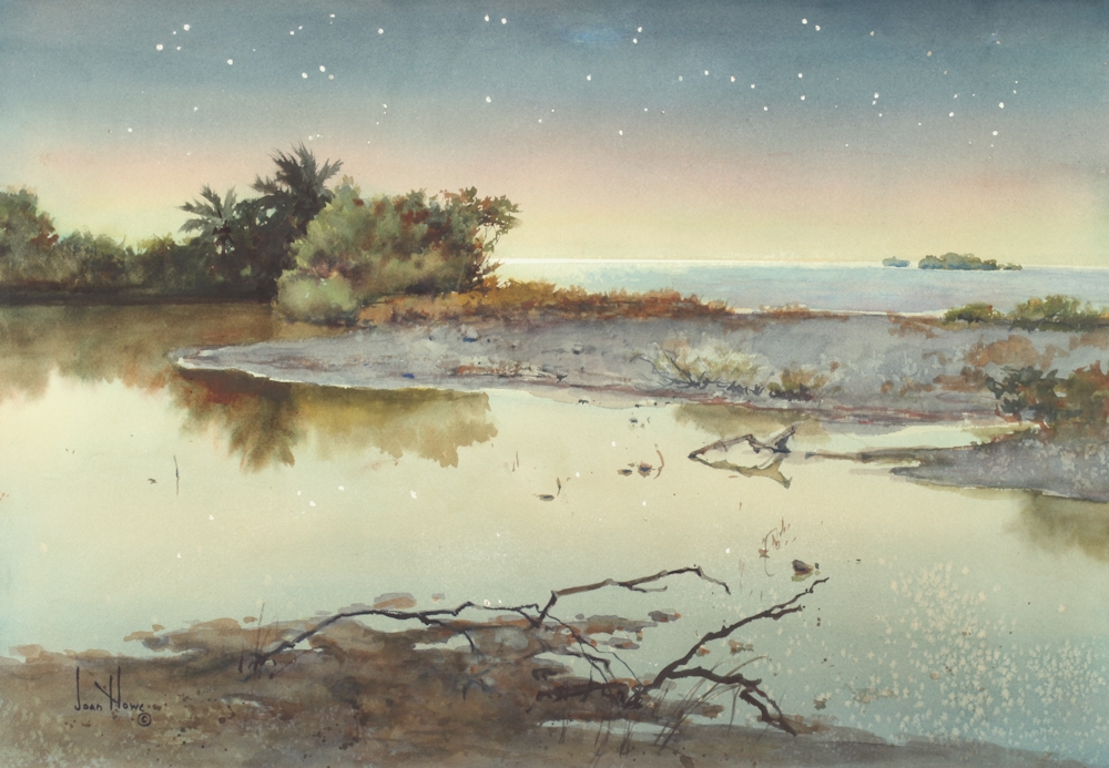 Jane Howe | STARLIT LANDSCAPE | MutualArt