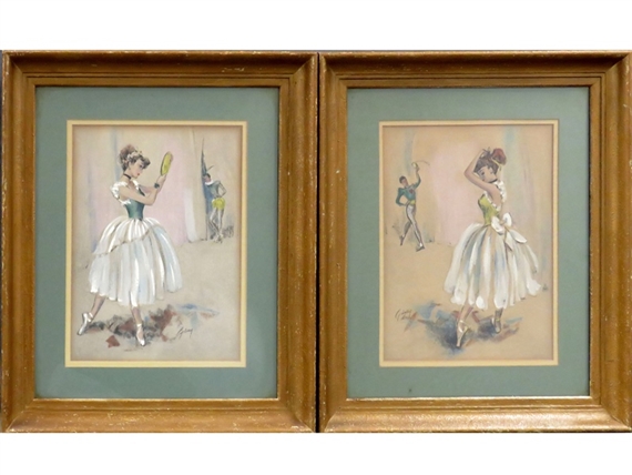 Cydney Grossman | 2 WORKS, BALLERINAS | MutualArt