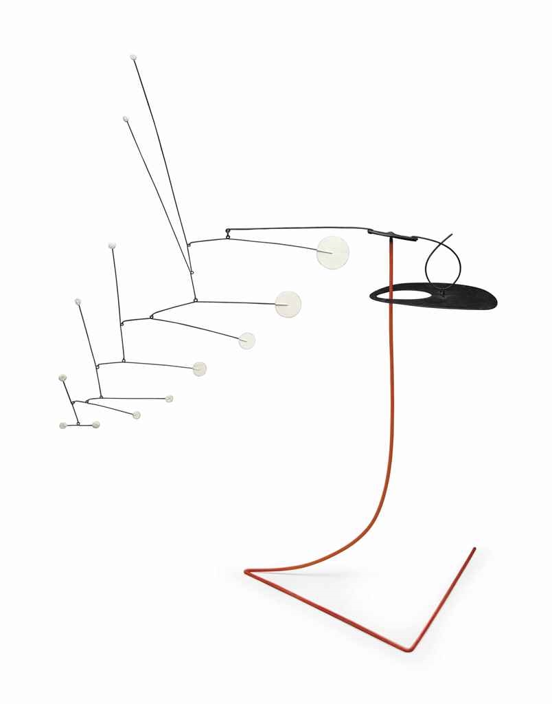 Alexander Calder | RED FLOWERS (1954) | MutualArt