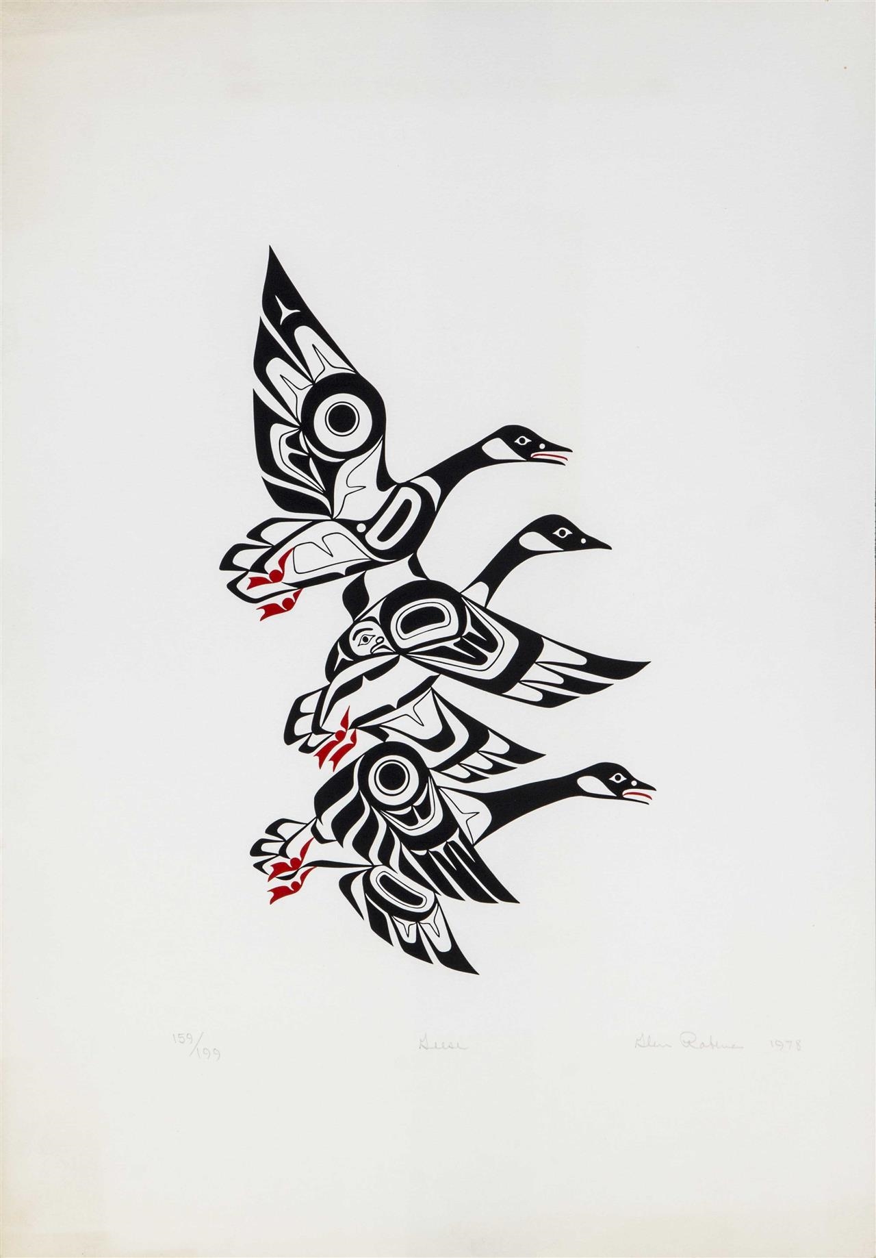 Glen Rabena | Geese (1978) | MutualArt