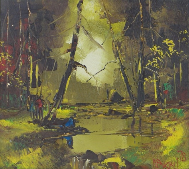 George Richard Deakins | Landscape (1978) | MutualArt