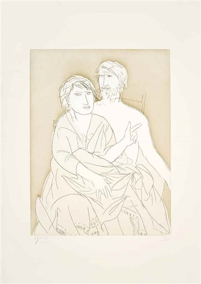 Giacomo Manzù | Pittore con Modella I-III (1978) | MutualArt