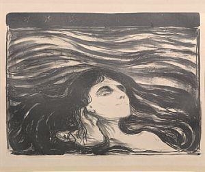 Edvard Munch | On the Waves of Love (1896) | MutualArt
