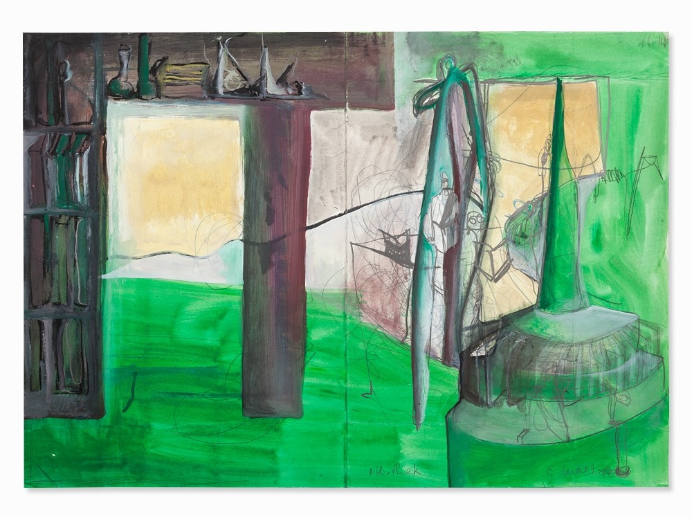 Clemens Kaletsch | Bibliothek (1986) | MutualArt