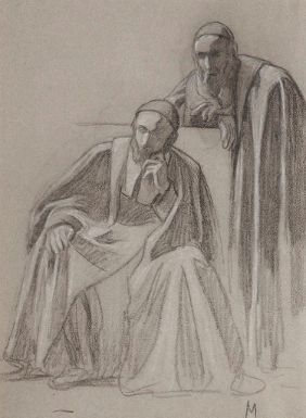 Edouard Moyse | Figures de rabbins | MutualArt