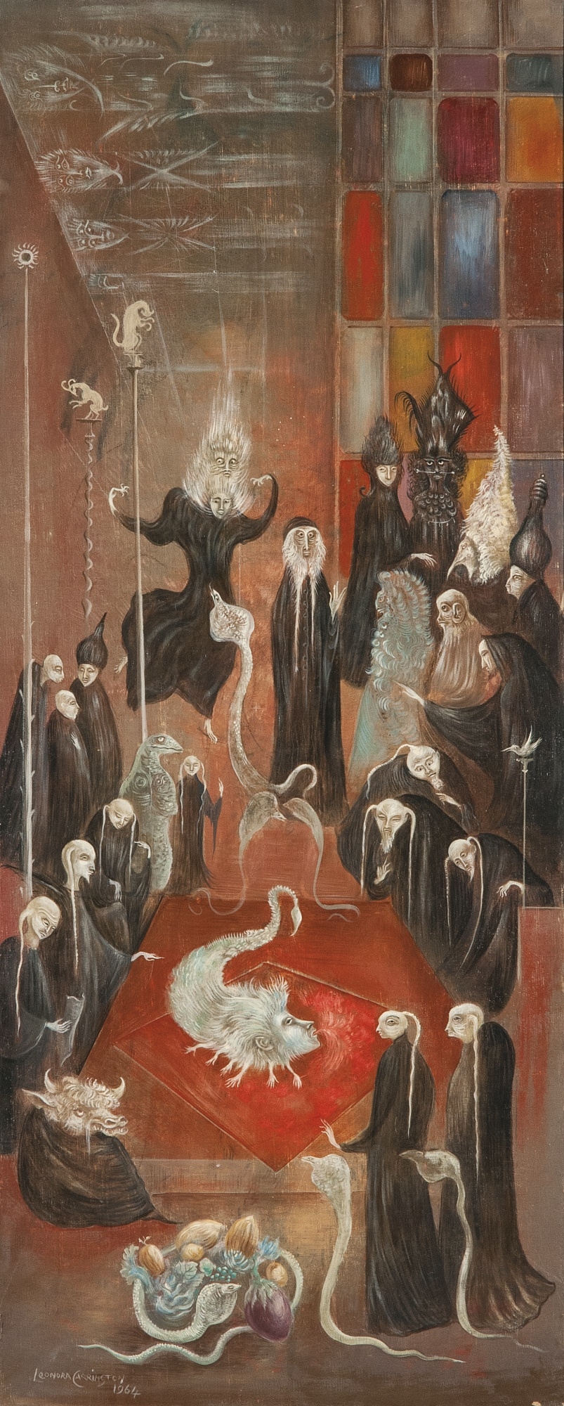 Leonora Carrington | UNTITLED (THE WHITE GODDESS) (Circa 1958) | MutualArt