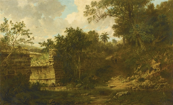 Esteban Chartrand | A CUBAN LANDSCAPE (1869) | MutualArt