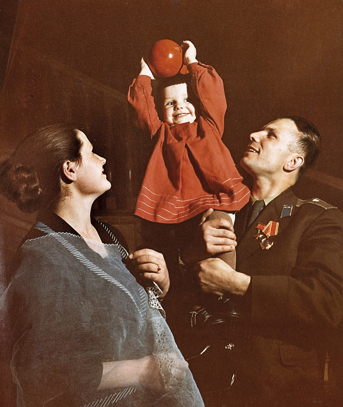 Georgi Zelma | Yuri Gagarin with His Family | MutualArt