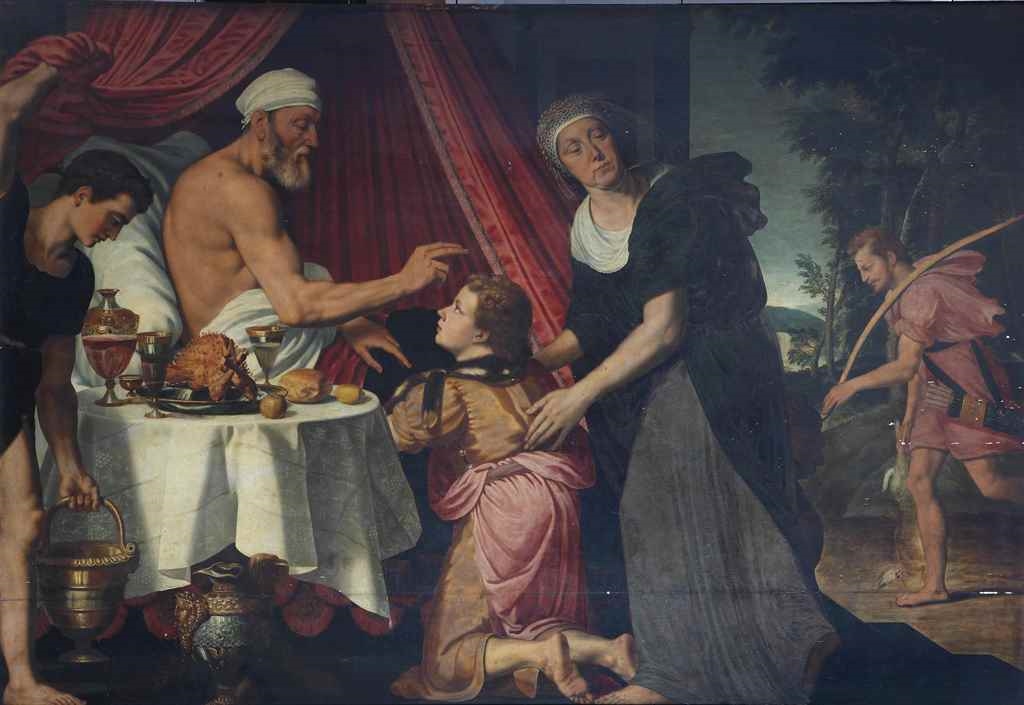 Isaac Rebekah Jacob Esau