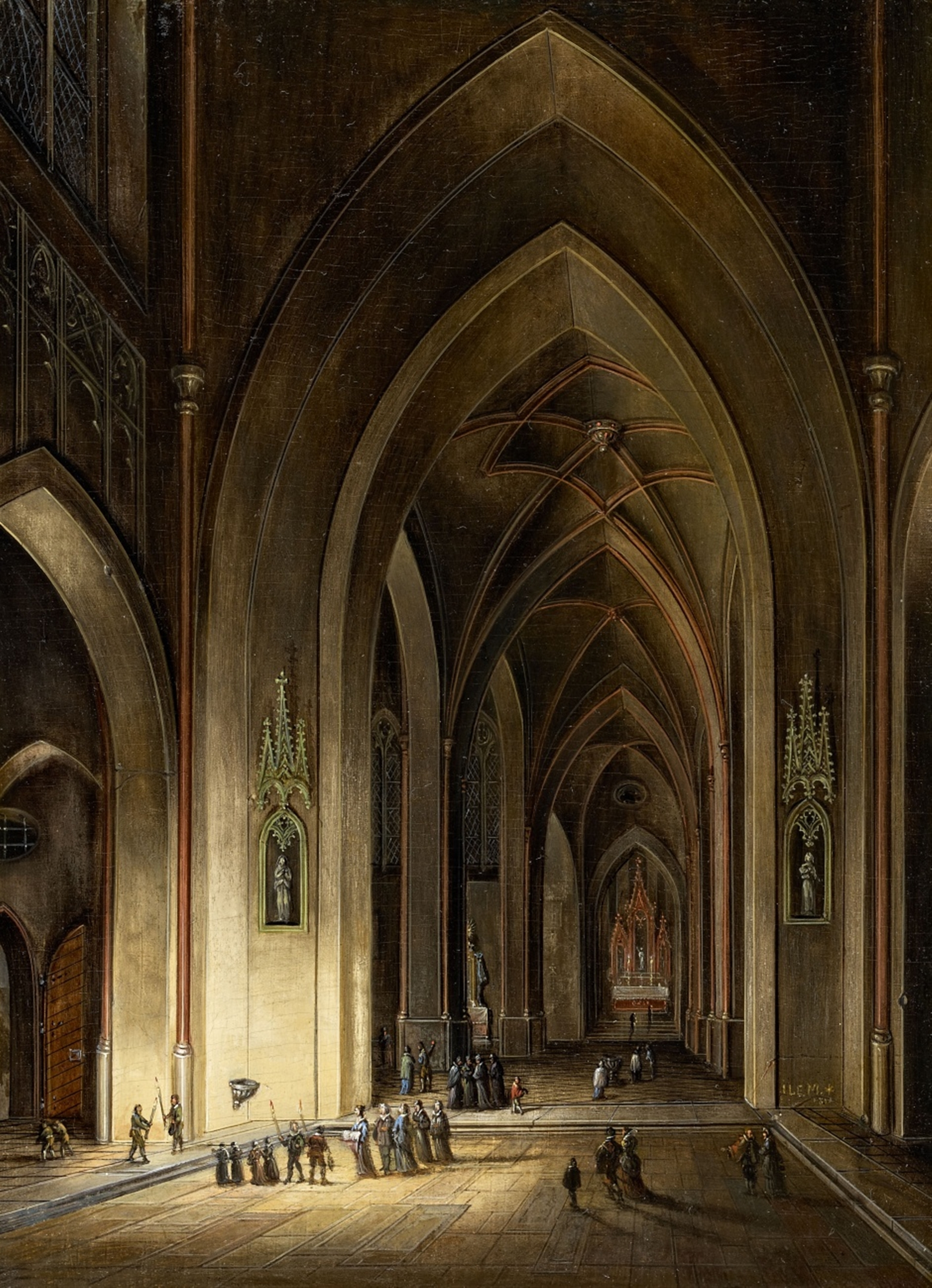 Gothic Church Architecture Interior
