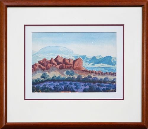 Gerhard Inkamala | Central Australian Landscape | MutualArt