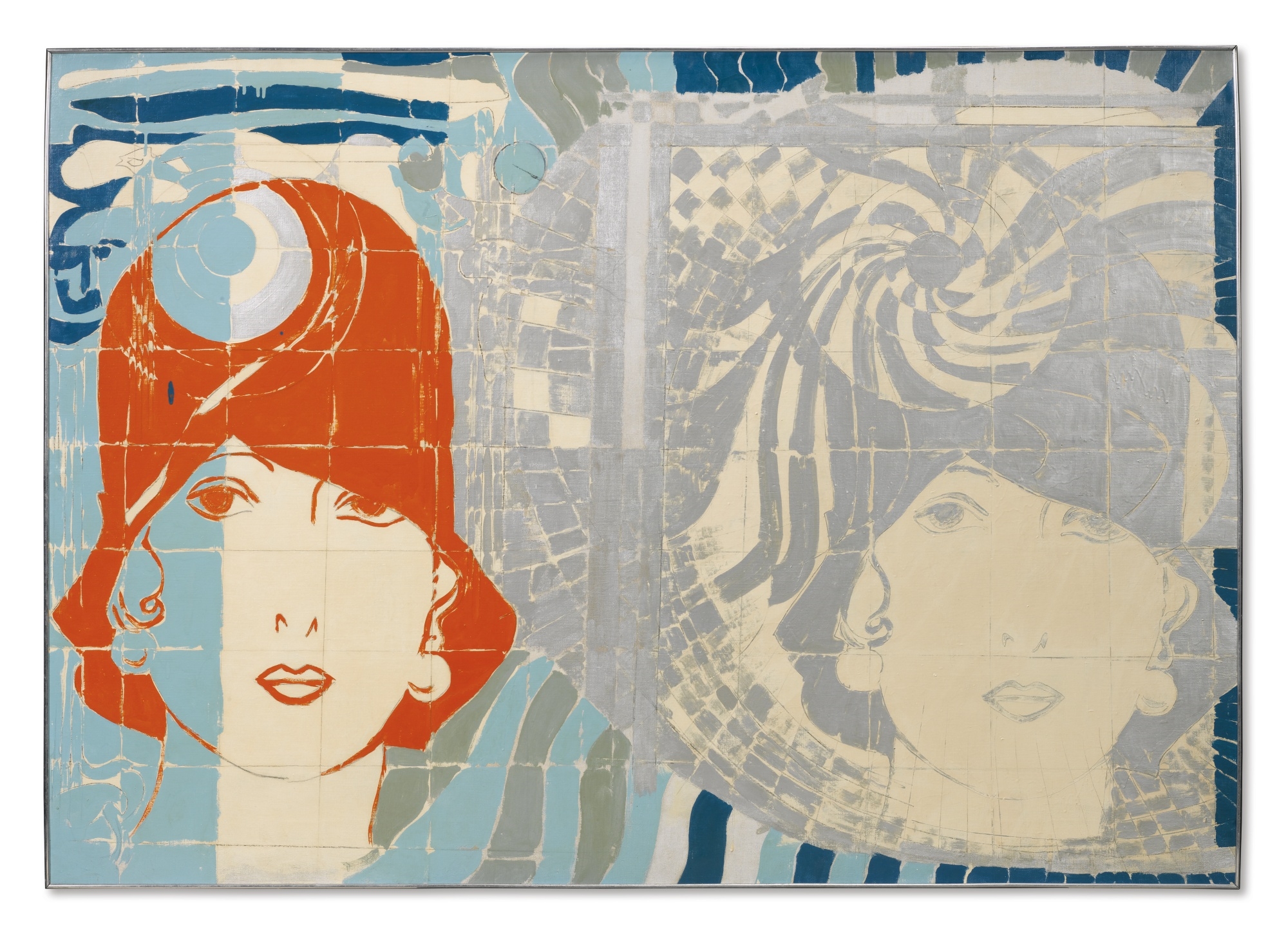 Giosetta Fioroni | Liberty viennese (1966) | MutualArt