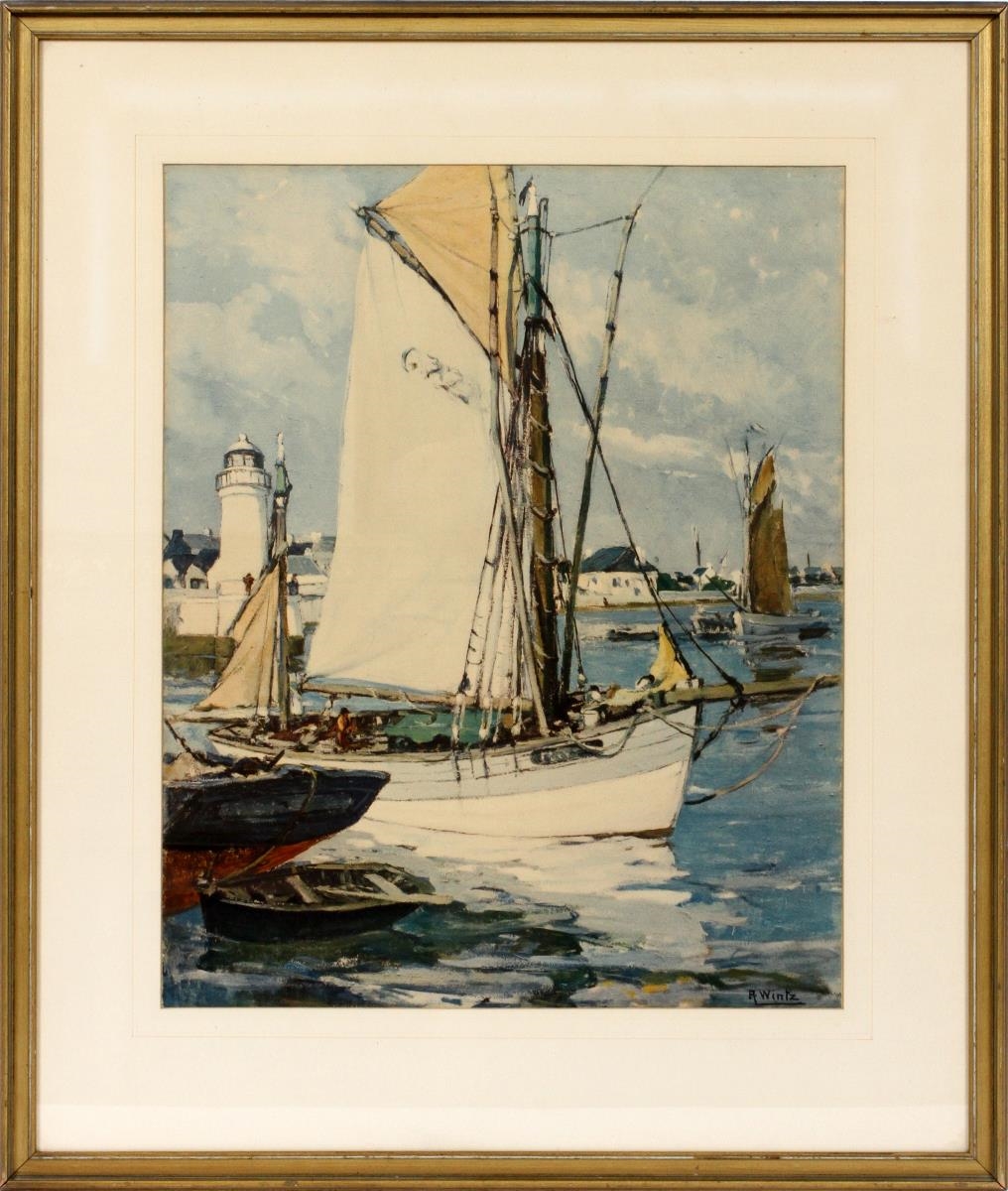 Raymond Wintz | Sailboats | MutualArt