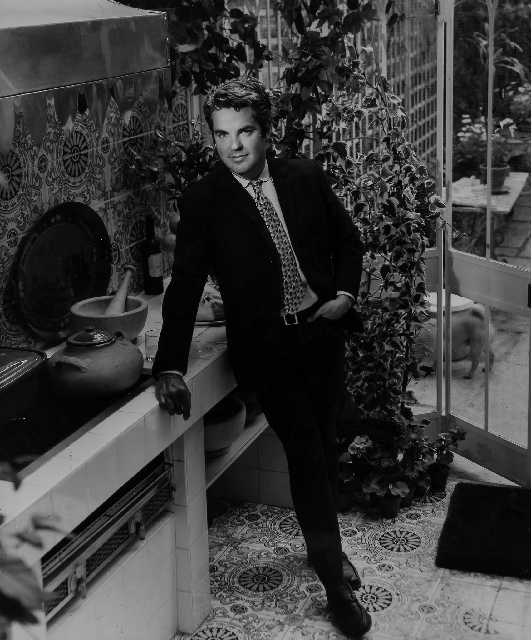 Angus McBean | Robert Carrier in His Kitchen Garden, London (1962 ...