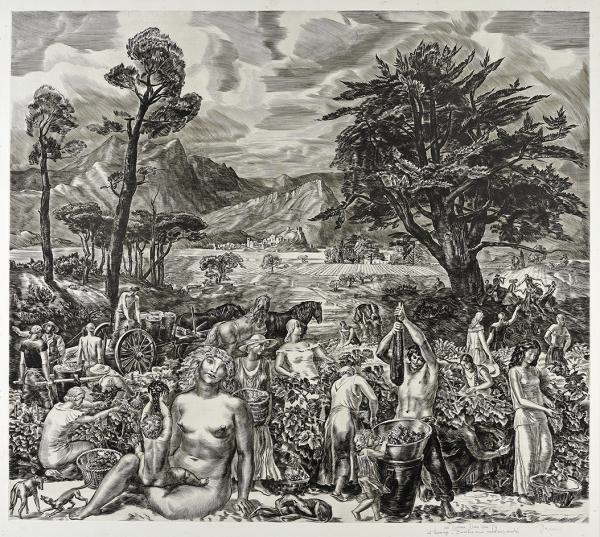 Albert Decaris | Hommage à Bacchus | MutualArt