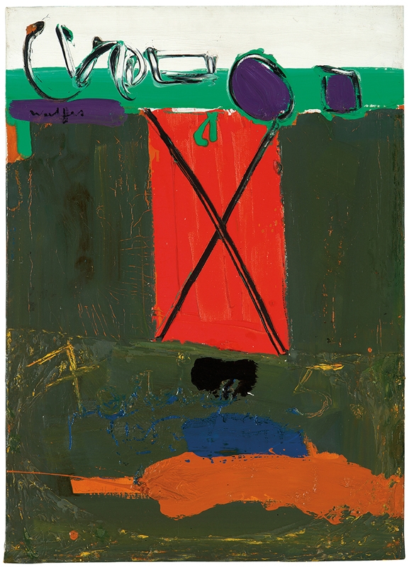 Emerson S. Woelffer | Forio #5 (1957) | MutualArt