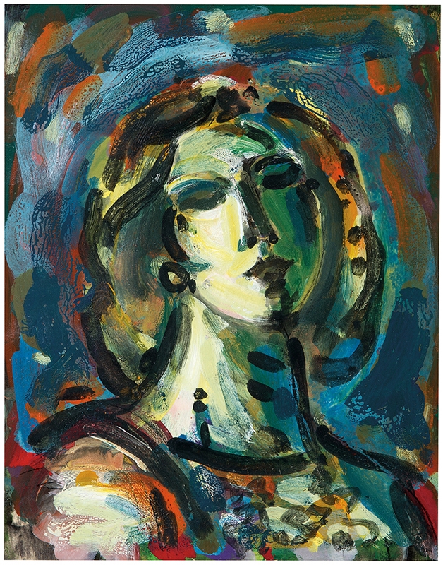 Harold Frank | Untitled (Portrait of a Woman) | MutualArt