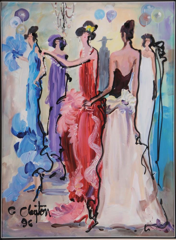 Creason Clayton | A Party (1996) | MutualArt