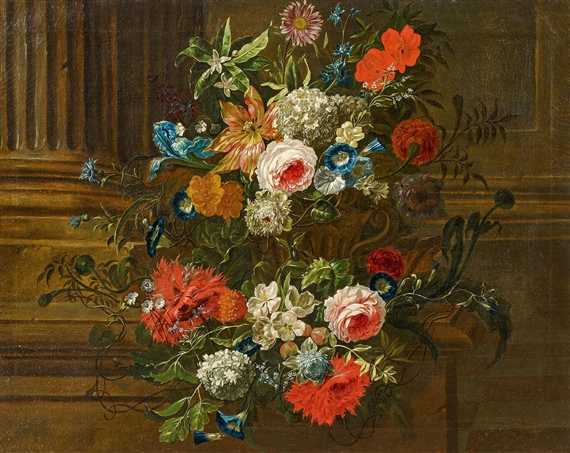 Jan Baptist Bosschaert | Large Floral Still Life | MutualArt