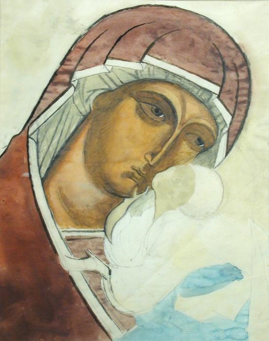 Elisabeth Vellacott | Our Lady's Tenderness (Circa 1950) | MutualArt