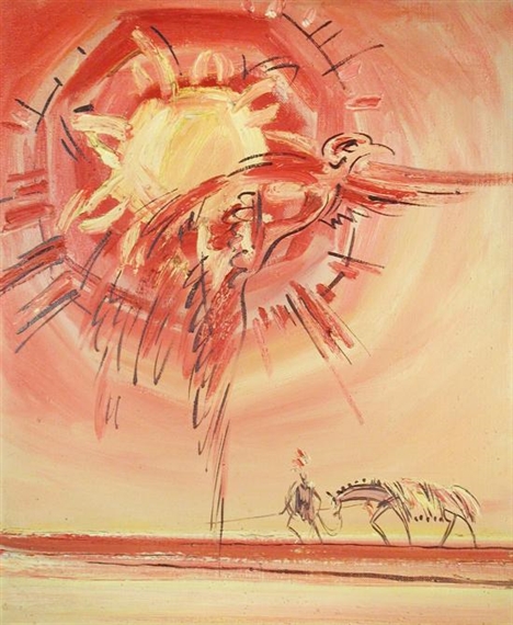 Mervyn Rowe | Horseman Passing By (1972) | MutualArt