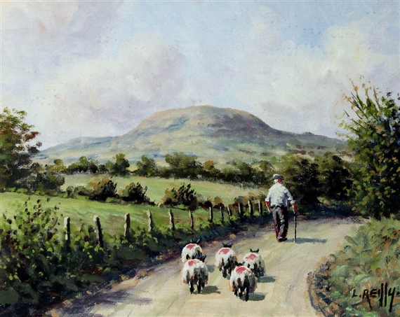 Liam Reilly | 'Slemish Mountain' | MutualArt