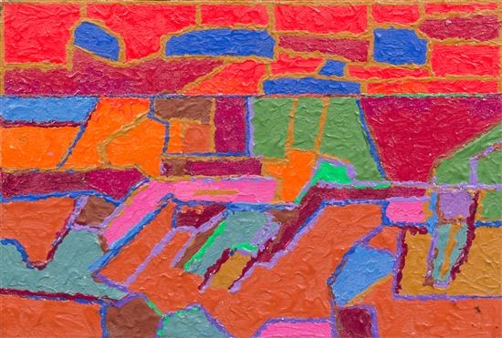 George Morrison | Structural Direction. Red Rock Variation: Lake ...