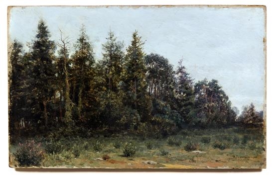 Illarion Pryanishnikov | Wooded Landscape | MutualArt