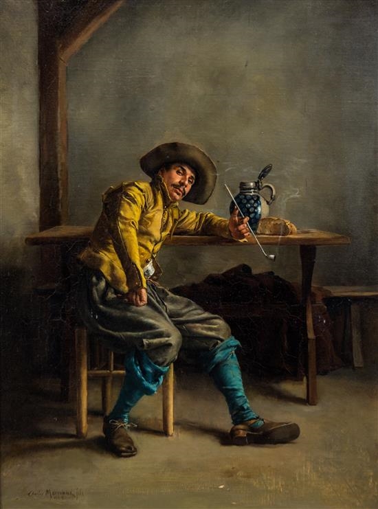 Jean Charles Meissonier | Sans Souci (1888) | MutualArt