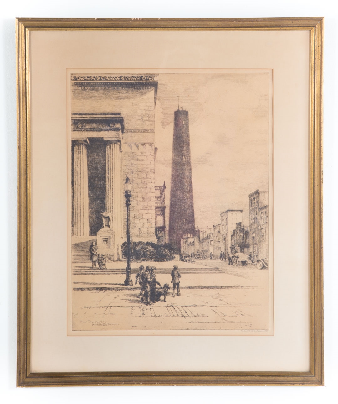 Gabrielle de Veaux Clements | Shot Tower (1926) | MutualArt