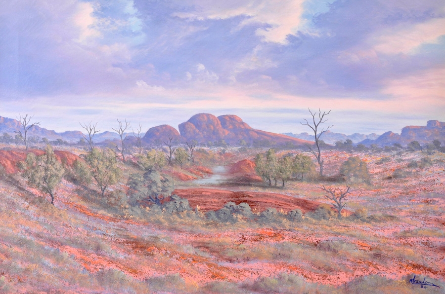 Jack Absalom | Rocky Outcrop, Everard Ranges | MutualArt
