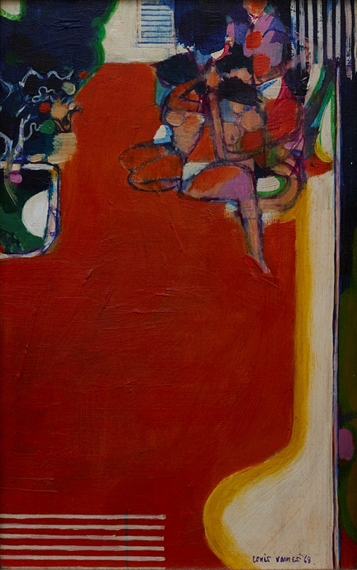 Louis Robert James | Garden with Figures (2) (1968) | MutualArt