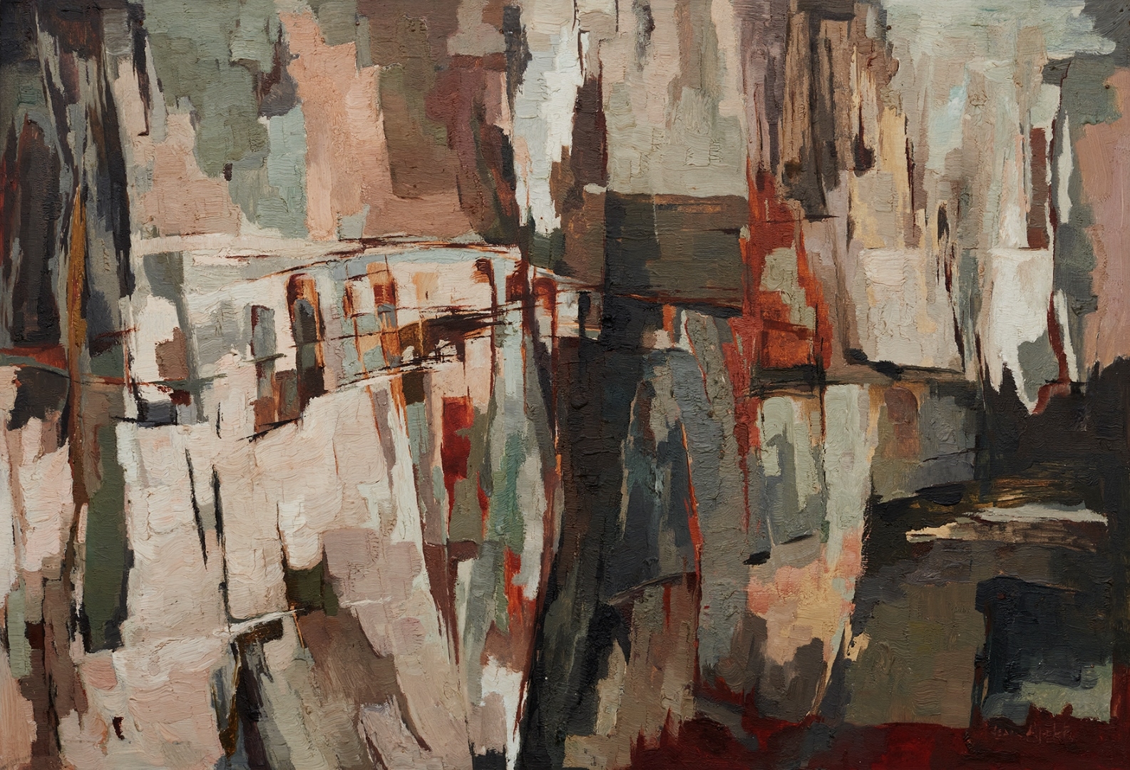 Jean Appleton | The Viaduct (Abstract) | MutualArt