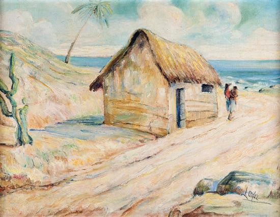 Luis Ordaz | Straw Roof House | MutualArt