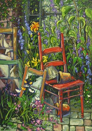 Robert Savignac | La Courette Endi Manchee | MutualArt