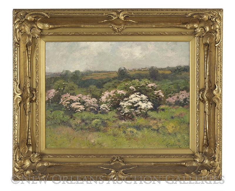 Alexander Theobald van Laer | Springtime Landscape with a Homestead | MutualArt