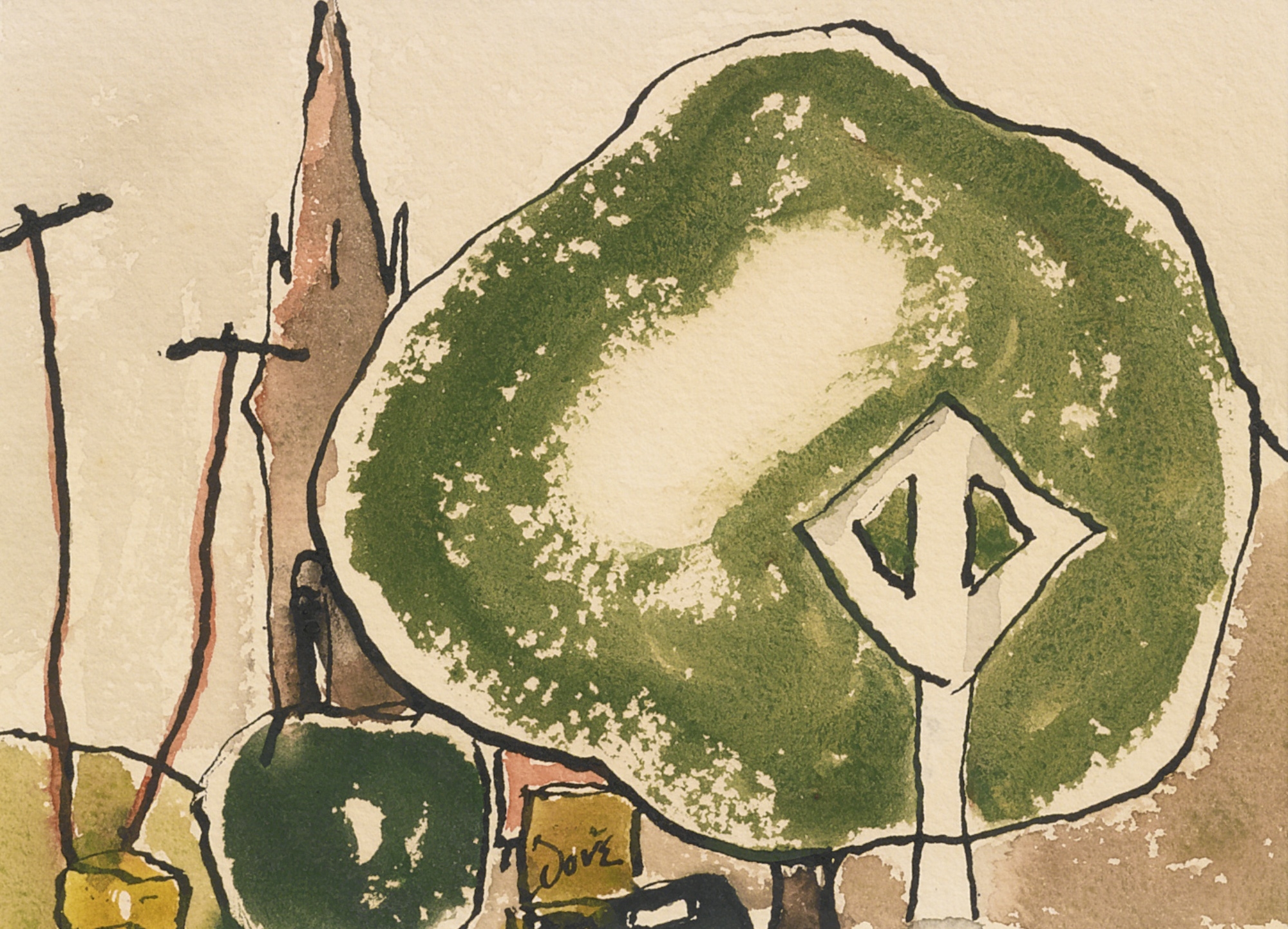 Arthur Dove | Switch Engine (1937) | MutualArt