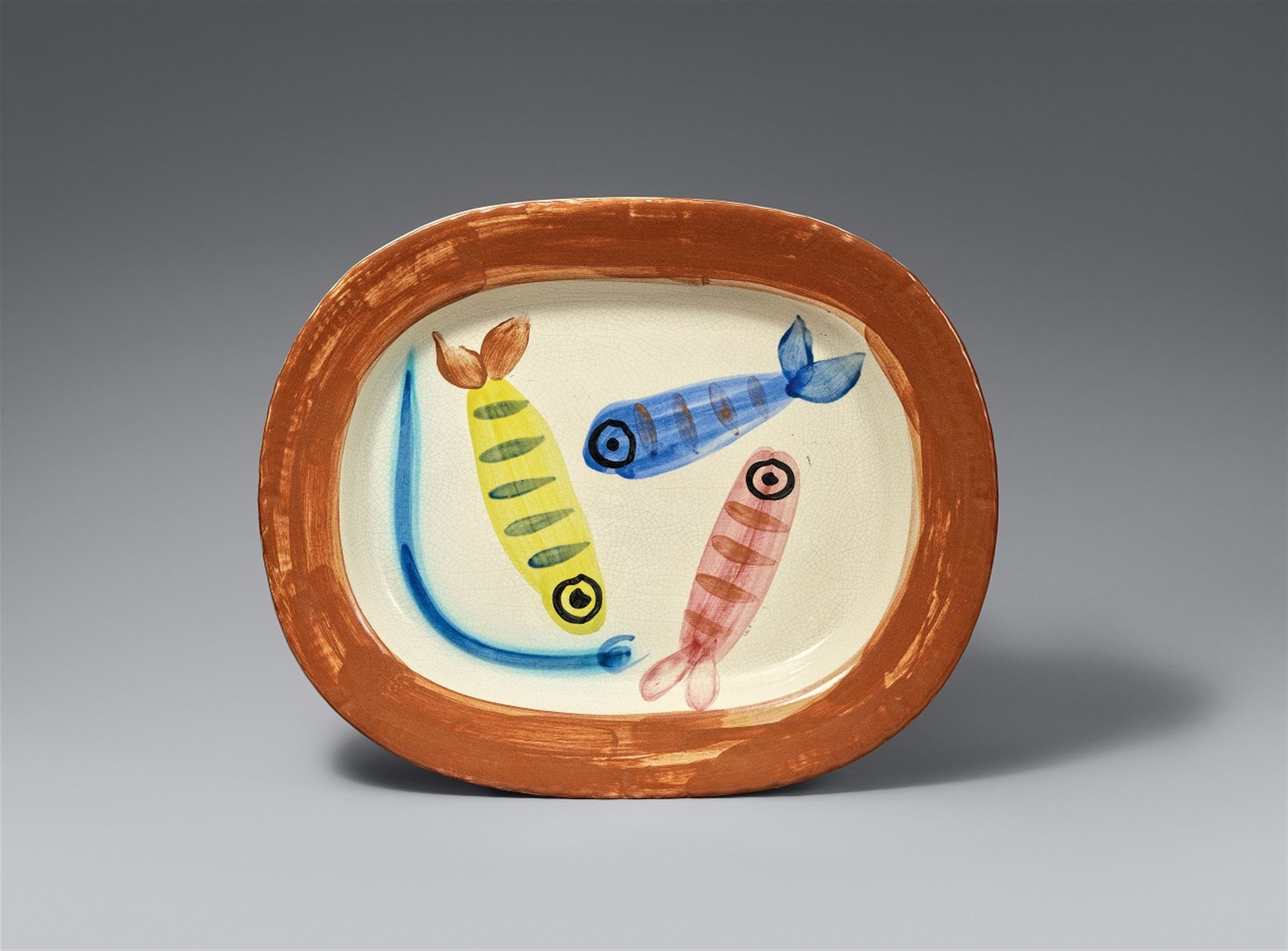 Pablo Picasso | Quatre poissons polychromique (1947) | MutualArt