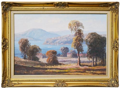 Leon William Hanson | Sydney Harbour From Seaforth | MutualArt